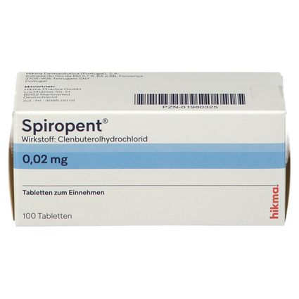 Spiropent® 100 St mit dem E-Rezept kaufen - Shop Apotheke
