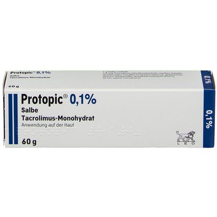Protopic® 0,1% Salbe 60 g mit dem E-Rezept kaufen - Shop Apotheke