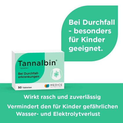 Tannalbin bei Durchfallerkrankungen 50 St - Shop Apotheke