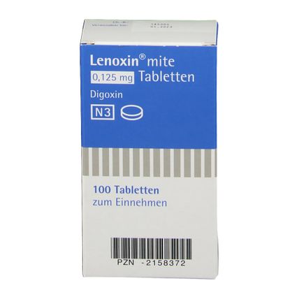 Lenoxin® mite 0,125 mg 100 St mit dem E-Rezept kaufen - Shop Apotheke