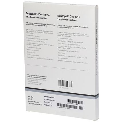 Septopal Ketten 10er 1 St mit dem E-Rezept kaufen - Shop Apotheke