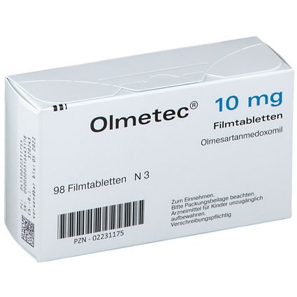 Olmetec® 10 mg 98 St mit dem E-Rezept kaufen - Shop Apotheke