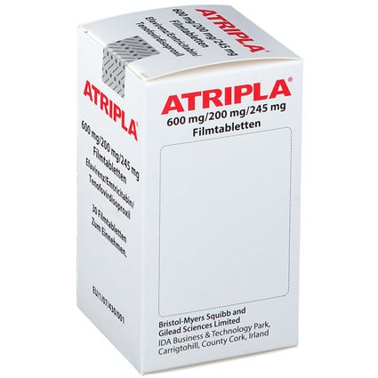 ATRIPLA® 600 mg/200 mg/245 mg 30 St mit dem E-Rezept kaufen - Shop Apotheke
