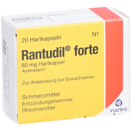 Rantudil® forte Kapseln 20 St mit dem E-Rezept kaufen - Shop Apotheke