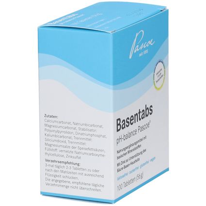 Basentabs pH-balance Pascoe® 100 St - Shop Apotheke