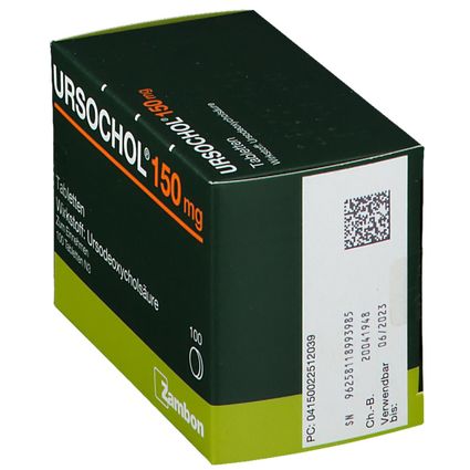 URSOCHOL® 150 mg 100 St mit dem E-Rezept kaufen - Shop Apotheke
