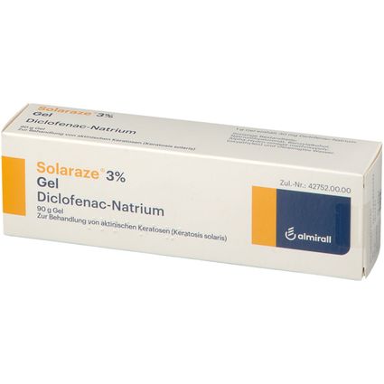 Solaraze® 3 % 90 g mit dem E-Rezept kaufen - Shop Apotheke