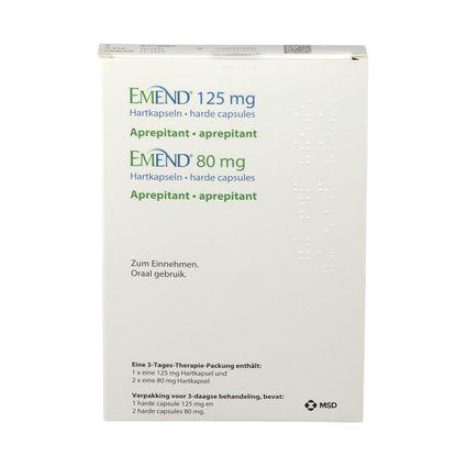EMEND® 125 mg/80 mg 3 St mit dem E-Rezept kaufen - Shop Apotheke