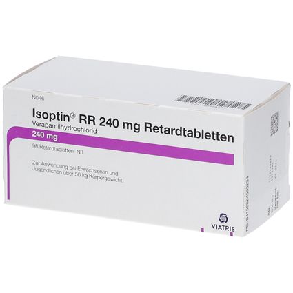 Isoptin® RR 240 mg Retardtabletten 98 St mit dem E-Rezept kaufen - Shop ...