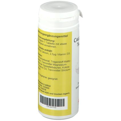 Calcium + D3 Tabletten 100 St - Shop Apotheke