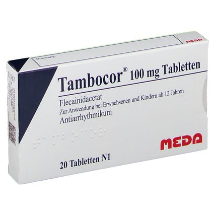 Tambocor® 100 mg 20 St mit dem E-Rezept kaufen - Shop Apotheke