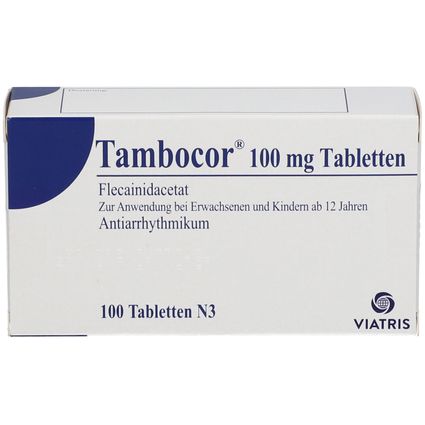 Tambocor® 100 mg 100 St mit dem E-Rezept kaufen - Shop Apotheke