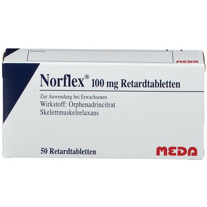 Norflex® 100 mg 50 St mit dem E-Rezept kaufen - Shop Apotheke