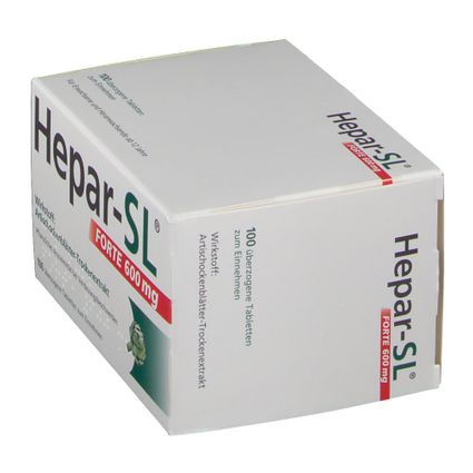 Hepar-SL® FORTE 600 mg 100 St - Shop Apotheke