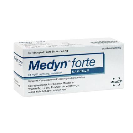 Medyn forte bei Erschöpfung durch Vitamin-Mangel 30 St - Shop Apotheke