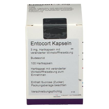 Entocort Kapseln 3 mg 100 St mit dem E-Rezept kaufen - Shop Apotheke
