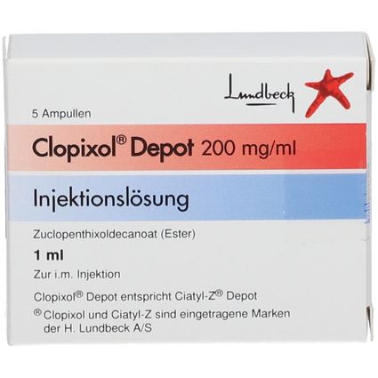 Clopixol Depot 200 mg/ml 5x1 St mit dem E-Rezept kaufen - Shop Apotheke
