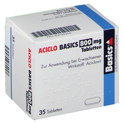 ACICLO BASICS 800 mg 35 St mit dem E-Rezept kaufen - Shop Apotheke