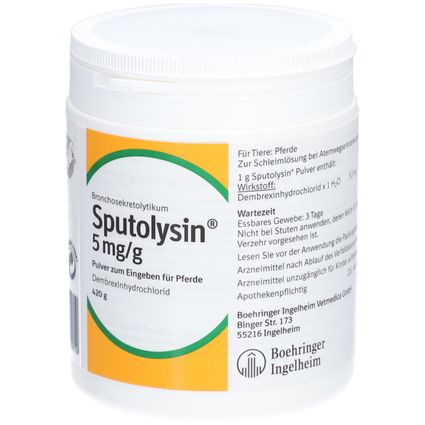 Sputolysin® 5 mg/g 420 g - Shop Apotheke