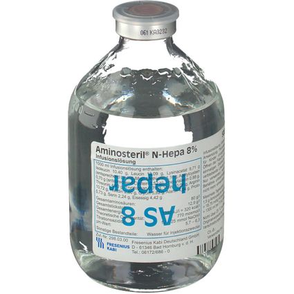 Aminosteril® N-Hepa 8 % 10x500 ml mit dem E-Rezept kaufen - Shop Apotheke