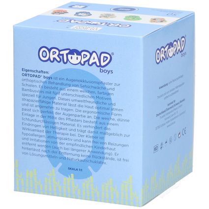 ORTOPAD for boys regular Augenokklusionspflaster 50 St - Shop Apotheke