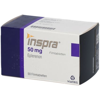 Inspra® 50 mg 50 St mit dem E-Rezept kaufen - Shop Apotheke