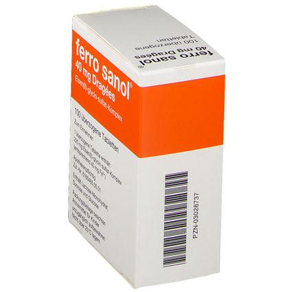 ferro sanol® 40mg 100 St - Shop Apotheke