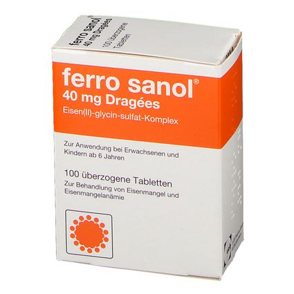 ferro sanol® 40mg 100 St - Shop Apotheke