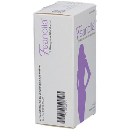 Feanolla® 75 Mikrogramm 6x28 St mit dem E-Rezept kaufen - Shop Apotheke