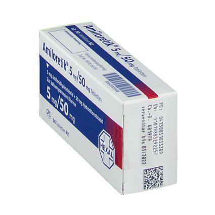 Amiloretik® 5 mg/50 mg 50 St mit dem E-Rezept kaufen - Shop Apotheke