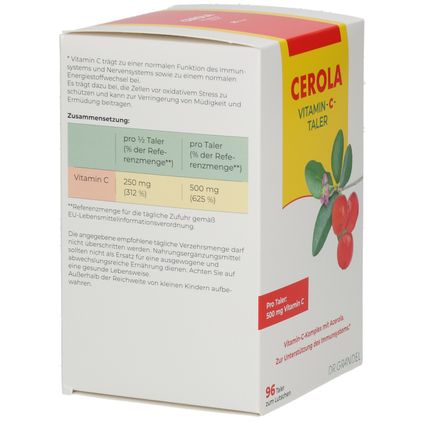 CEROLA Vitamin-C-Taler 96 St - Shop Apotheke