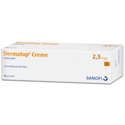 Dermatop® Creme 2,5 mg/g 10 g mit dem E-Rezept kaufen - Shop Apotheke