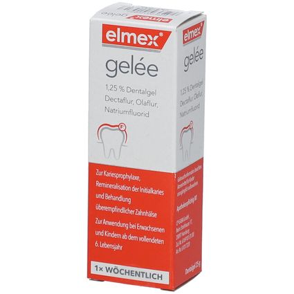 elmex gelée Fluorid Zahngel 25 g - Shop Apotheke
