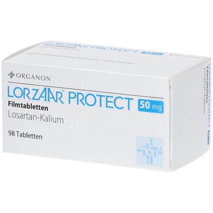 LORZAAR® PROTECT 50 mg 98 St mit dem E-Rezept kaufen - Shop Apotheke