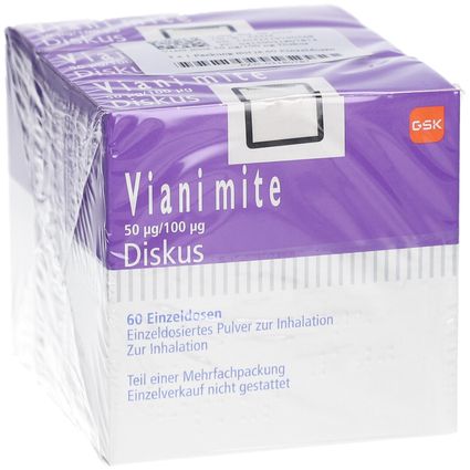 Viani® mite 50 µg/100 µg Diskus® 3x60 St mit dem E-Rezept kaufen - Shop ...