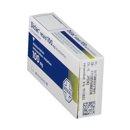 Diclac® retard 100 mg 20 St mit dem E-Rezept kaufen - Shop Apotheke