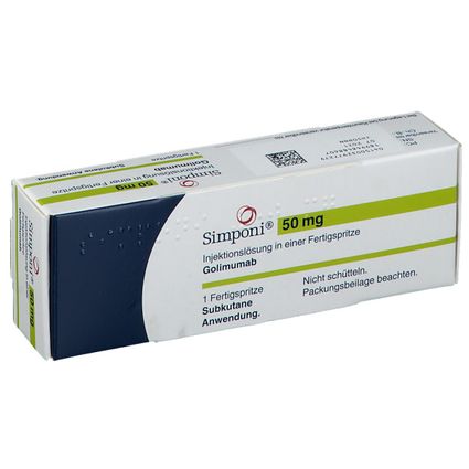 Simponi® 50 mg Injektionslösung 1 St mit dem E-Rezept kaufen - Shop ...