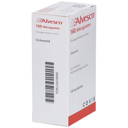 Alvesco® 160 µg 1 St mit dem E-Rezept kaufen - Shop Apotheke