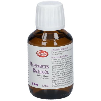 CAELO Raffiniertes Rizinusöl 100 ml - Shop Apotheke