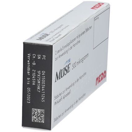 MUSE® 500 µg 2x1 St mit dem E-Rezept kaufen - Shop Apotheke