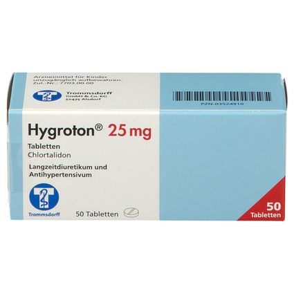 Hygroton® 25 mg 50 St mit dem E-Rezept kaufen - Shop Apotheke