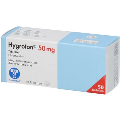 Hygroton® 50 mg 50 St mit dem E-Rezept kaufen - Shop Apotheke