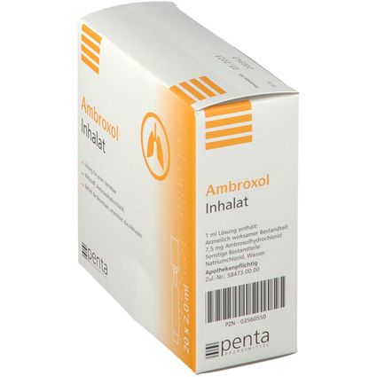Ambroxol Inhalat 20x2 ml - Shop Apotheke