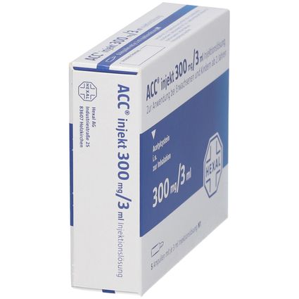 ACC® injekt 300 mg/3 ml 5x3 ml mit dem E-Rezept kaufen - Shop Apotheke