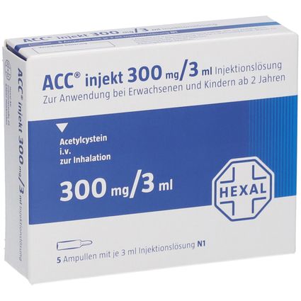 ACC® injekt 300 mg/3 ml 5x3 ml mit dem E-Rezept kaufen - Shop Apotheke