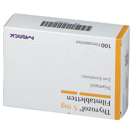 Thyrozol® 5 mg 100 St mit dem E-Rezept kaufen - Shop Apotheke