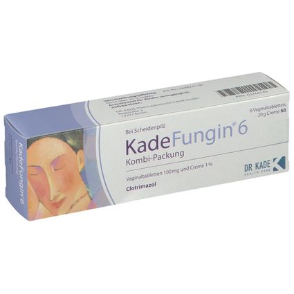 KadeFungin® 6 Kombipackung 1 St mit dem E-Rezept kaufen - Shop Apotheke