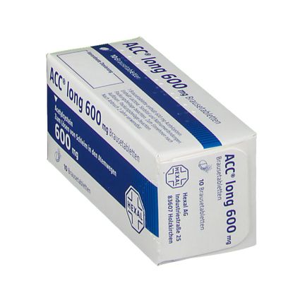 ACC® long 600 mg 10 St mit dem E-Rezept kaufen - Shop Apotheke