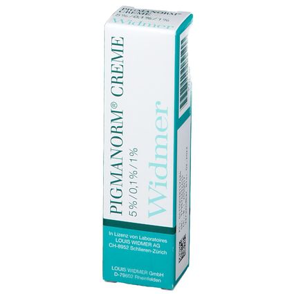 Pigmanorm® Creme 5 %/0,1 %/1 % Widmer 15 g mit dem E-Rezept kaufen ...