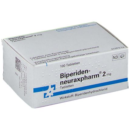Biperiden-neuraxpharm® 2 mg 100 St mit dem E-Rezept kaufen - Shop Apotheke